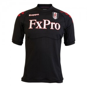 Kappa New Fulham Away Kit 11-12 Black | Football Kit News