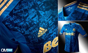Adidas Marseille Away Shirt 11-12 Blue | Football Kit News