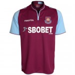 New West Ham United Home Kit 12-13- Macron WHUFC Jersey 2012-2013 ...