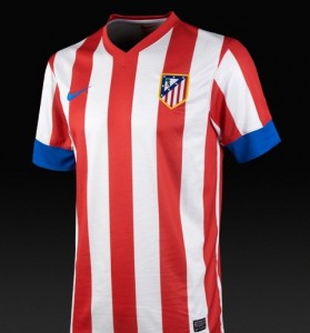New Atletico Madrid Kits 12-13- Nike Atletico Madrid Home Black Away ...