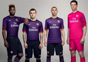 New Arsenal Away Kit 12 13- Purple Arsenal Away Shirt 2012-2013 Nike ...