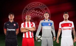 New Olympiakos Kits 12/13- Puma OSFP Jerseys 2012/2013 Home Away Third ...