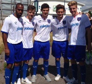 New Pompey Away Kit 2013/14- White Portsmouth Sondico Away Jersey 2013/ ...