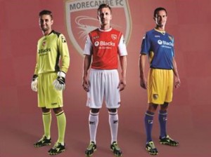 New Morecambe Kits 2013/14- FILA Morecambe FC Home Away Shirts 13-14 ...