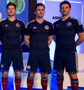 New Scotland Strip 2014- Adidas Scotland Football Home Kit 2014 ...