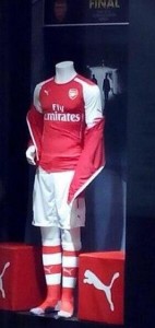New Puma Arsenal Home Kit 2014/2015- Arsenal Puma Home Shirt 14/15 ...