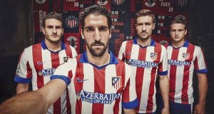 New Atletico Madrid 14/15 Kit- Nike Atleti Home Jersey 2014/15 ...