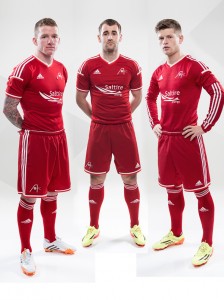 New Aberdeen Strip 14-15 | Adidas AFC Home Kit 2014-2015 | Football Kit ...