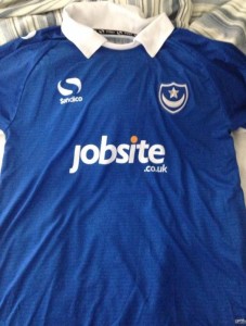 New Portsmouth Home Shirt 2014/15- Pompey Home Kit 14-15 Sondico ...