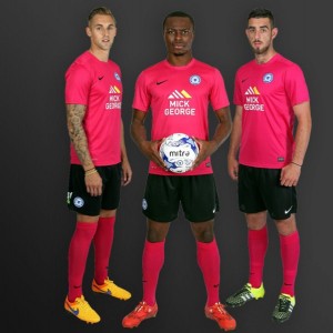 Pink Posh Kit 2015/16- New Peterborough United Away Shirt 15-16 ...