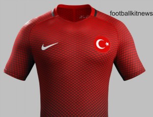 New Turkey Euro 2016 Jerseys- Nike unveil Turkish 16/17 Home & Away ...