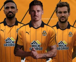New Cambridge United Kit 2016/17- CUFC Puma Home Shirt 16-17 | Football ...