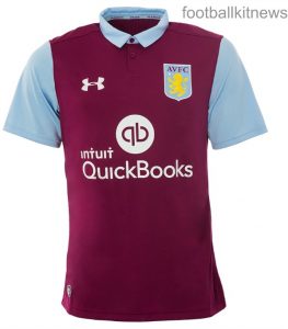 New Aston Villa Under Armour Kits 2016/17 | AVFC Home & Away Shirts 16/ ...