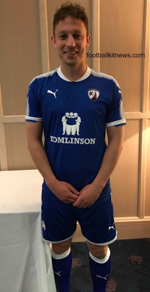 New Chesterfield FC Kits 2017-18- Puma Chesterfield Home & Away Shirt ...