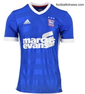 New ITFC Kit 2017-18 | Adidas Ipswich Town Home Shirt 17-18 | Football ...