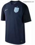 New England Away Kit 2017-2018 | Nike England Navy Blue Football Shirt ...