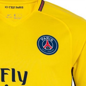 New PSG Away Kit 2017-18 | Yellow Paris SG Jersey 17-18 by Nike ...