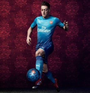 Blue Arsenal Shirt 2017-2018 | New Gunners Away Kit 17-18 by Puma ...