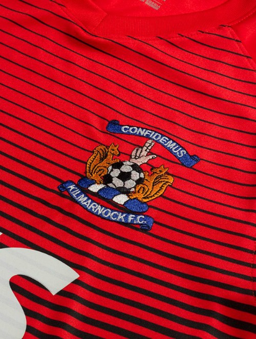 Red & Black Kilmarnock Away Strip 2017-2018 | Nike Killie Alternate Kit ...