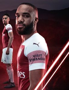 New Arsenal Sleeve Sponsorship Deal | Visit Rwanda to appear on AFC ...