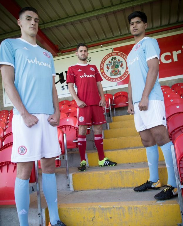 New Accrington Stanley Kits 2018-2019 | ASFC Adidas Home & Away Shirts ...