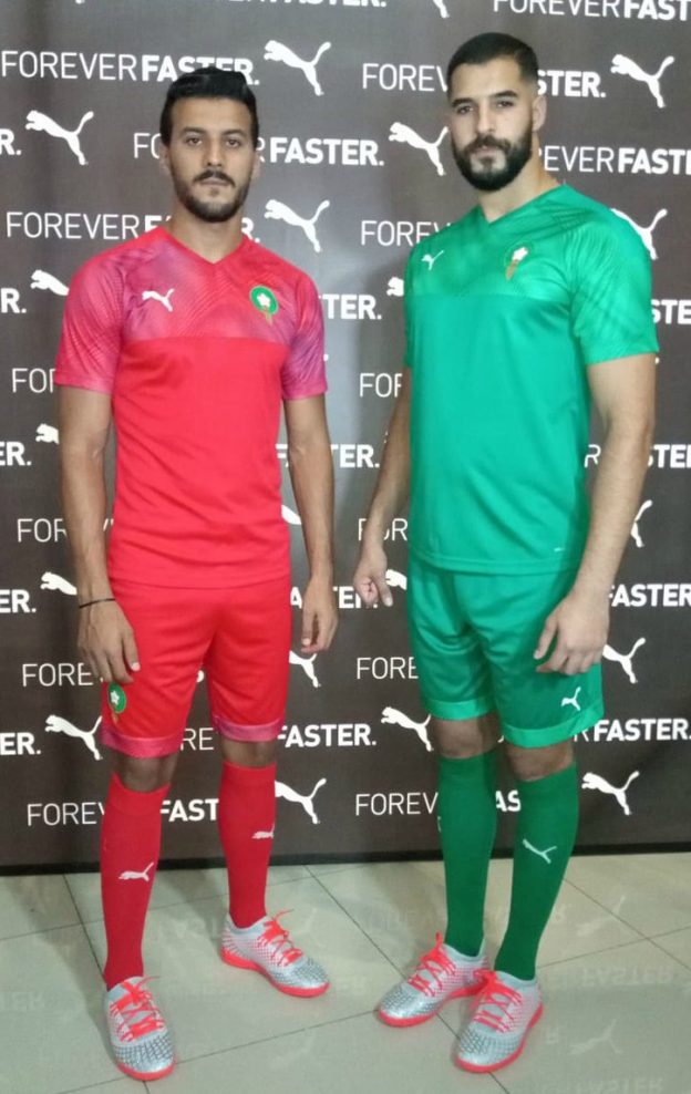 New Morocco Jersey 2019-20 | Puma Atlas Lions Kits 19-20 | Football Kit ...