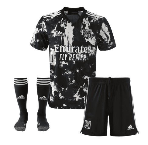 Black Lyon Third Shirt 2021-2022 | Adidas OL European Kit 21-22 ...