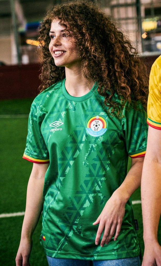 New Ethiopia AFCON Jersey 2022 | Ethiopia Umbro Home, Yellow Away & Red ...
