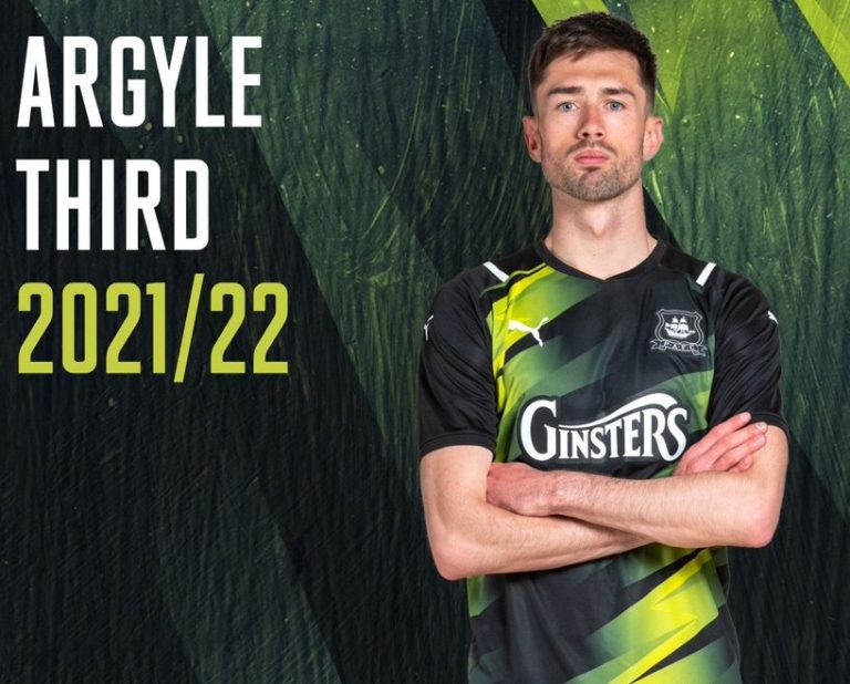 New Plymouth Argyle Third Kit 2021-22 | Puma PAFC Black & Lime 3rd ...