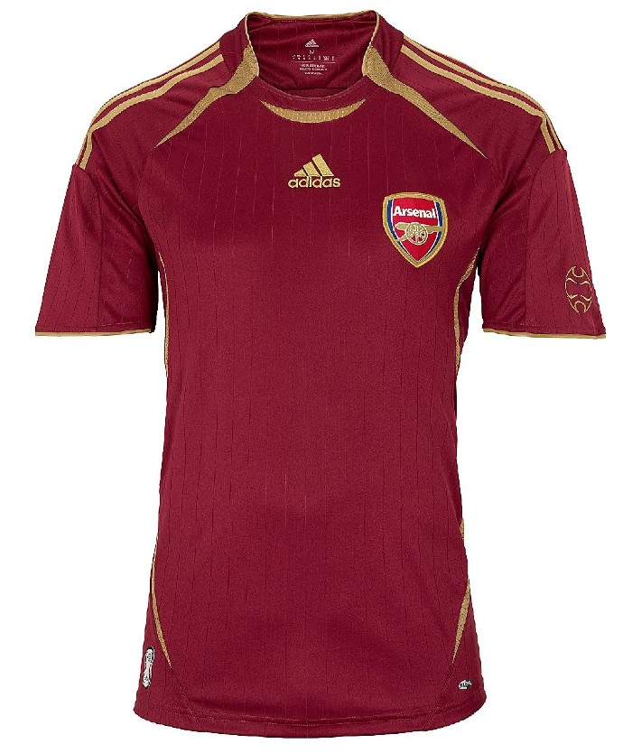 New Arsenal Teamgeist Jersey 2021 | Special Adidas Redcurrant Kit ...