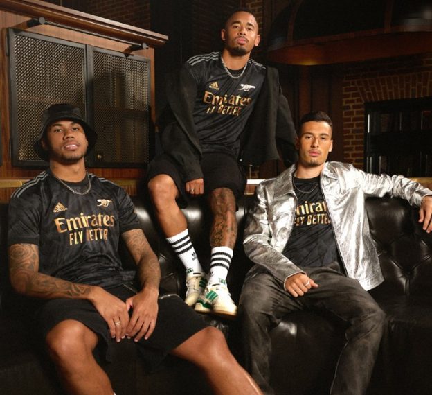 New Arsenal Away Kit 22-23 | Black & Bronze Nike Jersey to debut ...