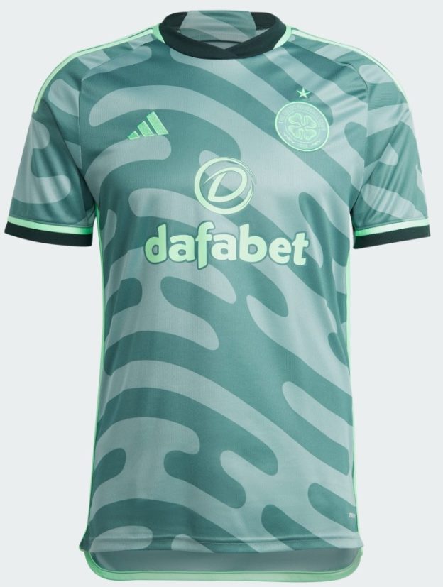 Leaked Celtic Third Kit 23-24 | Green Soundwave Inspired Design Adidas ...