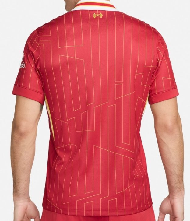 New Liverpool Home Jersey 2024-2025 | 1984 Style Collar with Red ...