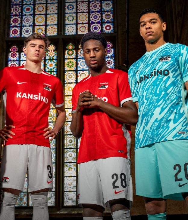 New AZ Alkmaar Jersey 2024-2025 | Nike Home Kit Inspired by the Great ...