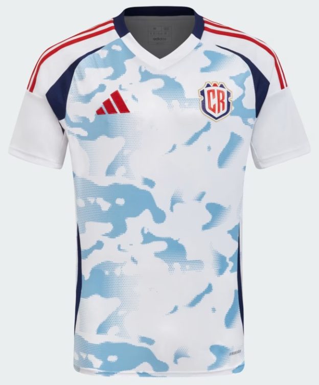 New Costa Rica Jersey 2024-2025 | Adidas Copa America Home & Away Kits ...