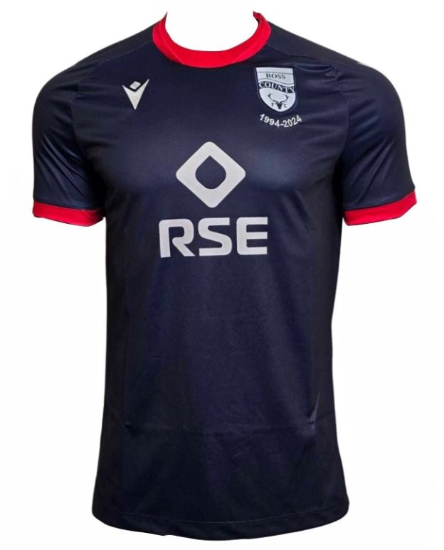 New Ross County Strip 2024-2025 | Macron RCFC Home Kit 24-25 | Football ...