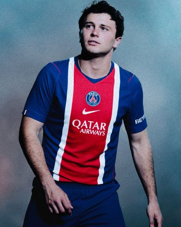 New PSG Jersey 2026-2027 | Brighter Blue Home Shirt & Wider Red Central ...
