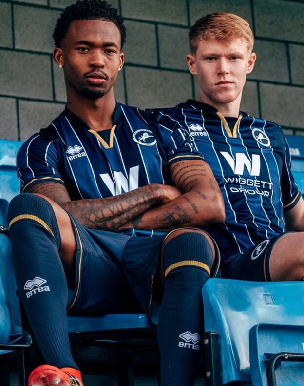 Millwall FC New Home Jersey 2026-27 Errea EFL Championship | Football ...